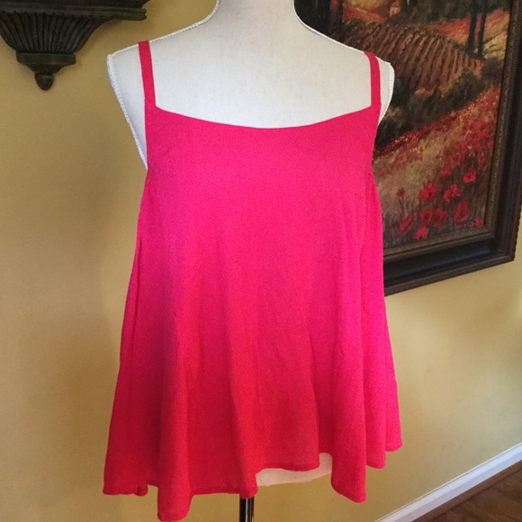 Elodie | Tops | Elodie Pretty Flowing Pink Tank Size M | Poshmark